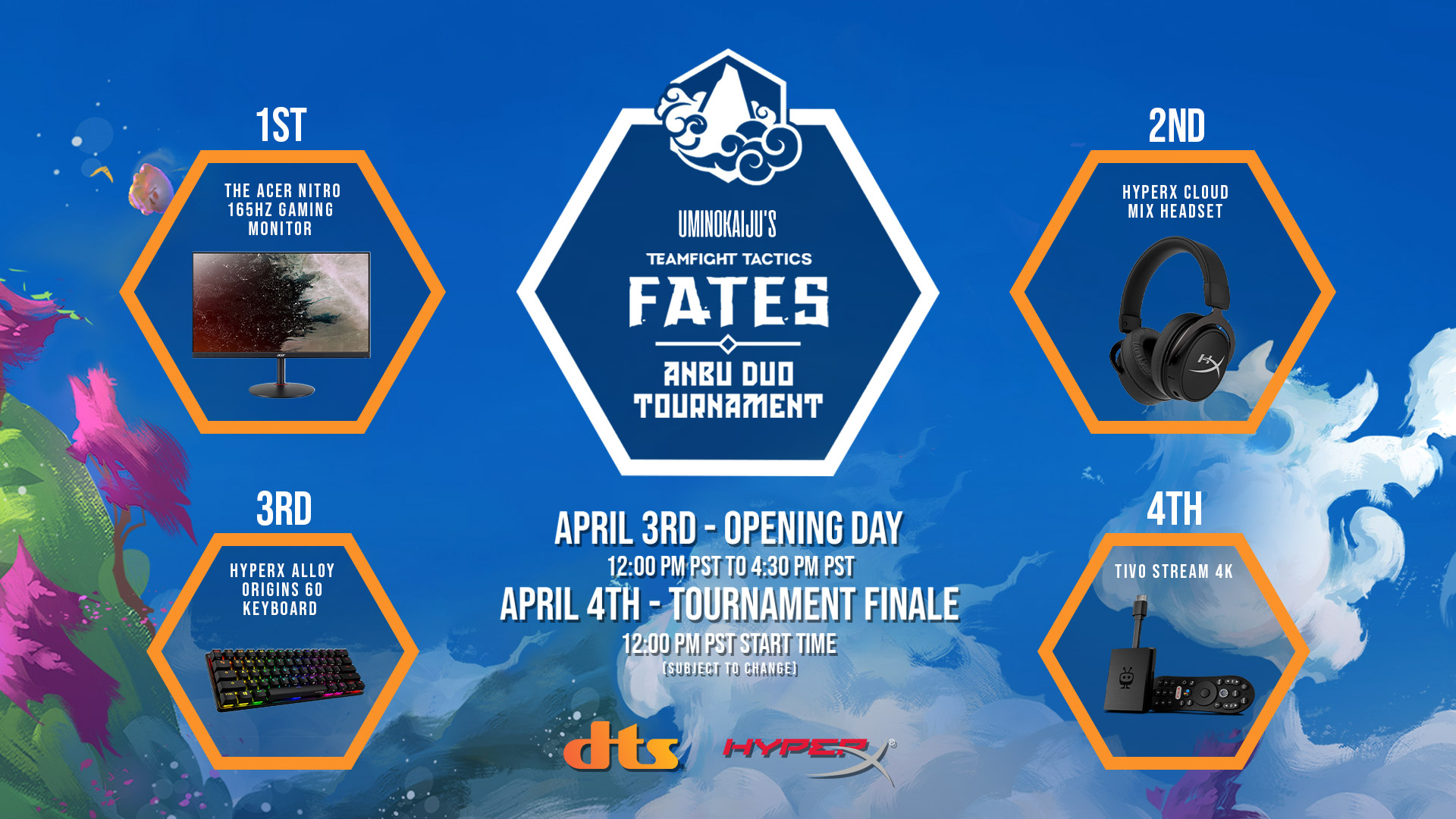 UmiNoKaiju HOSTS TEAMFIGHT TACTICS DUOS TOURNAMENT - DTS