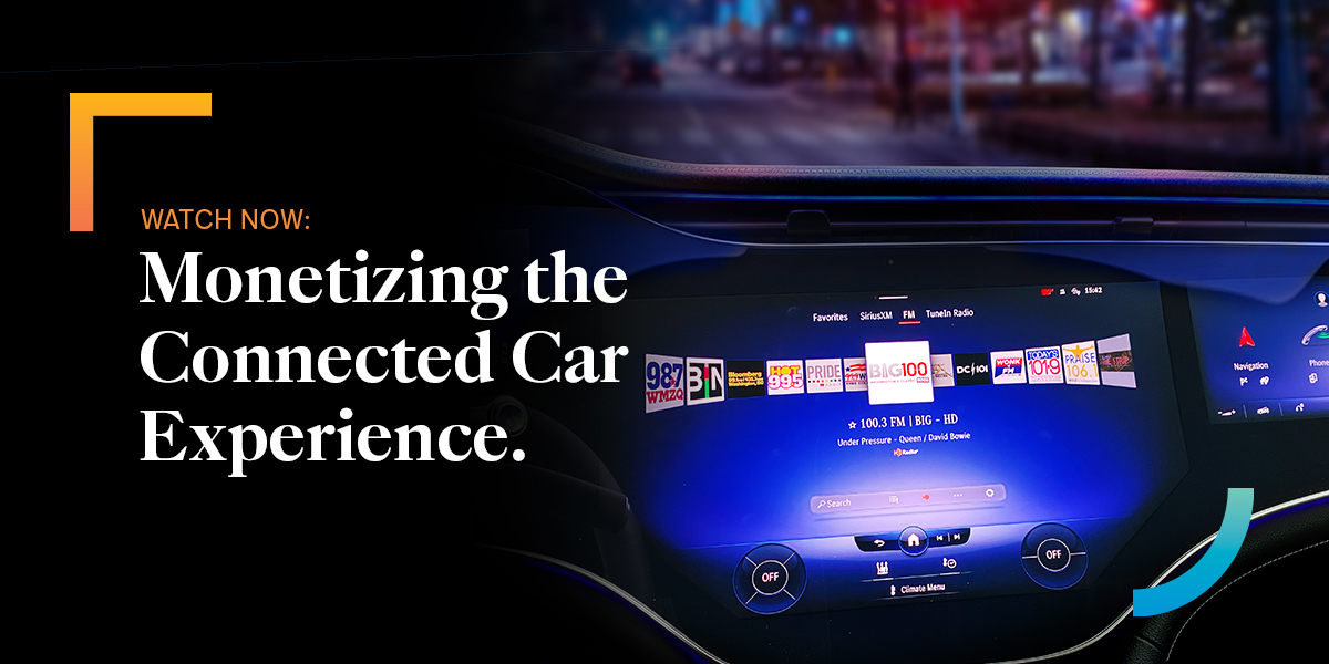 Watch Now: Monetizing the Connected Car Experience - DTS