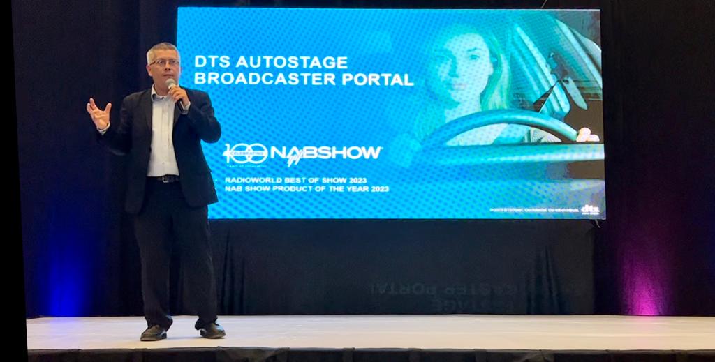 Xperi Receives Prestigious Award for DTS AutoStage at Broadcast Mexico 2023 - DTS